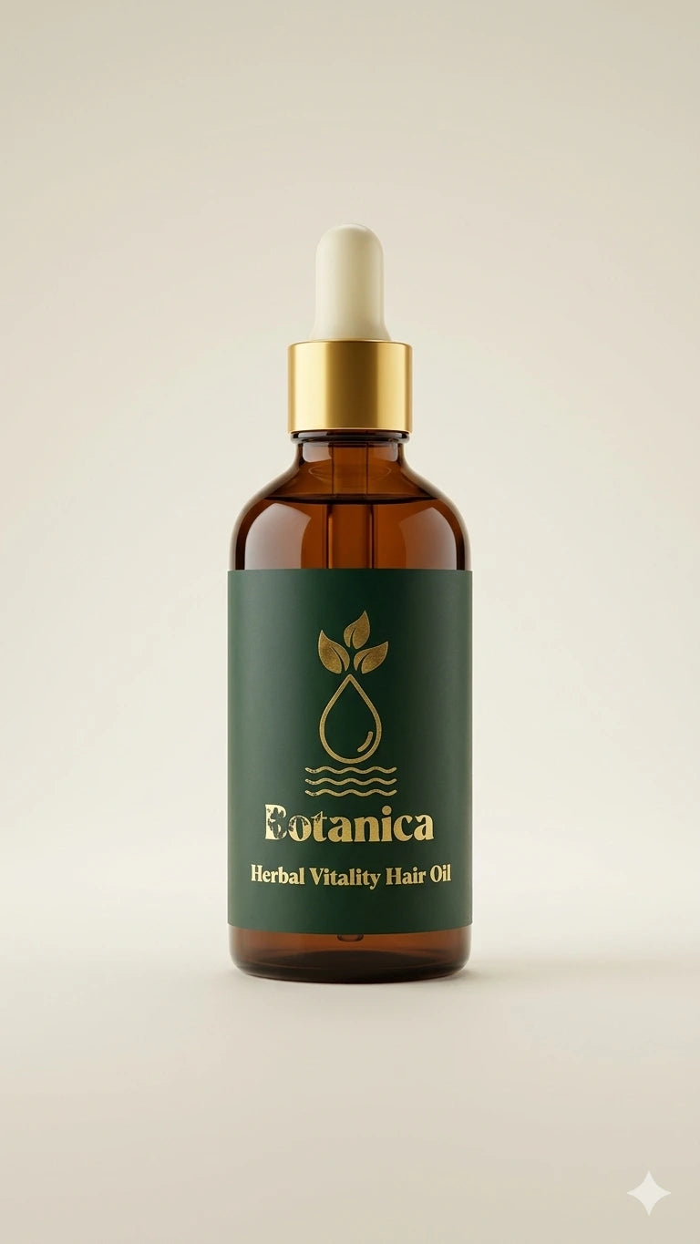 Organic Hair Oil Pakistan | Botanica Herbal Anti Hair Fall Solution ...